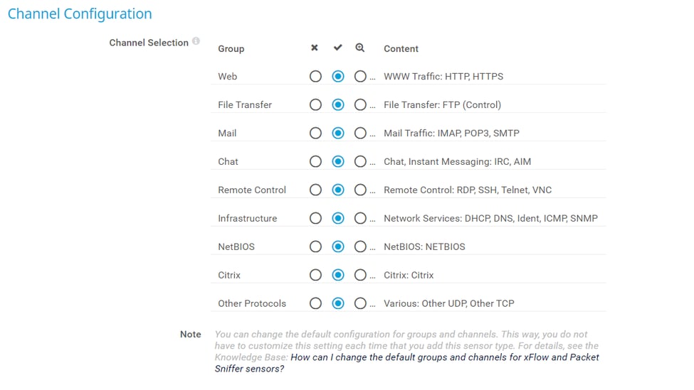 Traffic monitoring on HP Aruba switches with sFlow and PRTG